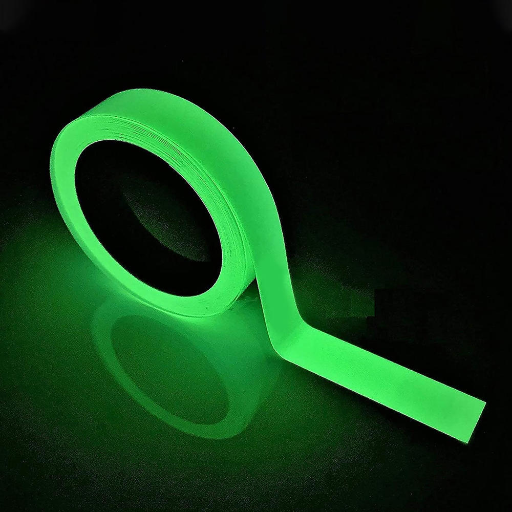 Glow in the Dark Luminous Tape, Self Adhesive Fluorescent Neon Gaffer Tape