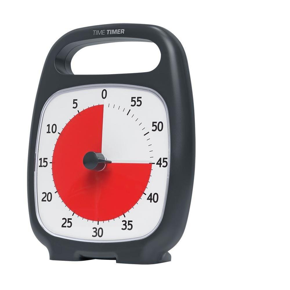 Time Timer PLUS 1-Hour Countdown Timer with Quiet Operation & Volume ...