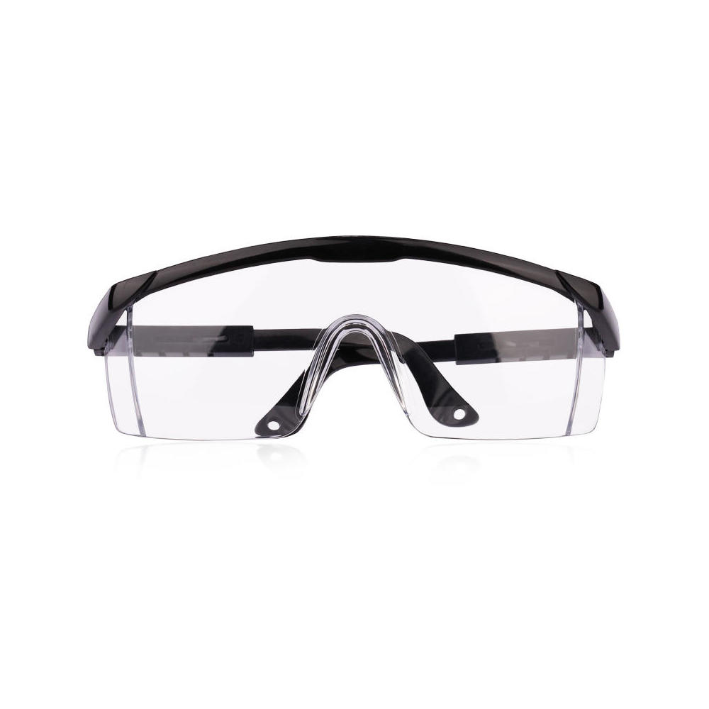 Lunettes de protection claires et légères à vision large avec branches ...