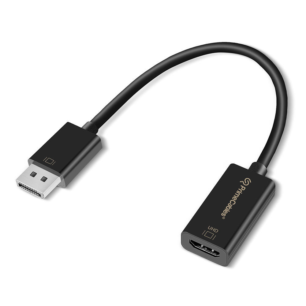 Active DisplayPort 1.2 to HDMI 4K@60Hz Adapter - PrimeCables®