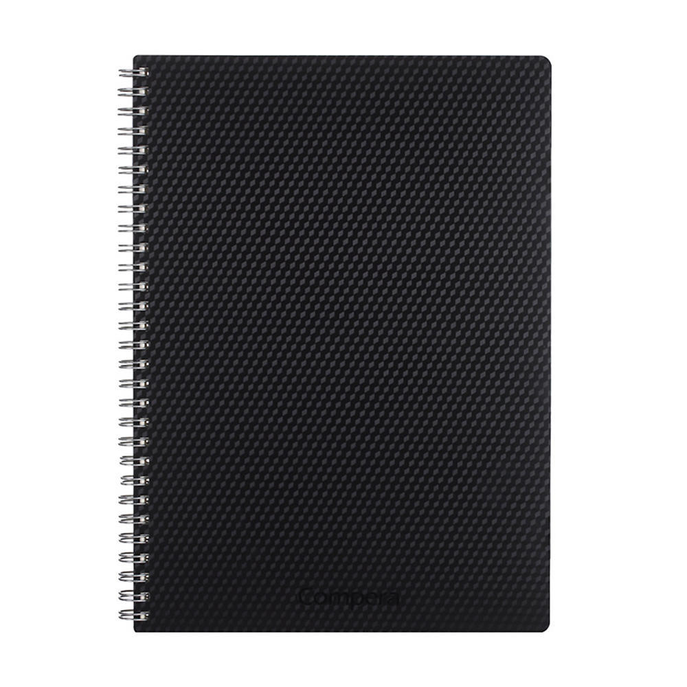 A5 Spiral Notebook with 60 Sheets of Quad Ruled and 20 Sheets of Blank ...