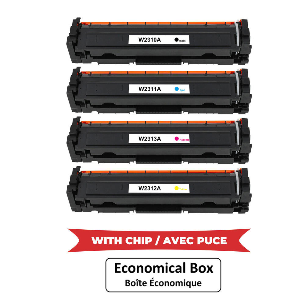 Compatible HP 215A W2310A W2311A W2312A W2313A Toner Cartridge Combo ...