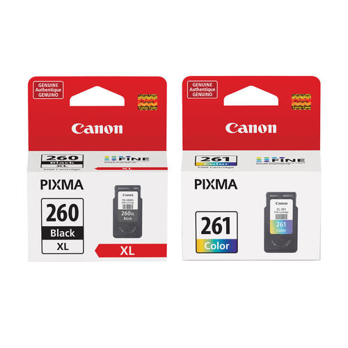 Canon PG-260XL CL-261 Original Ink Cartridge Combo (3706C001 3725C001)