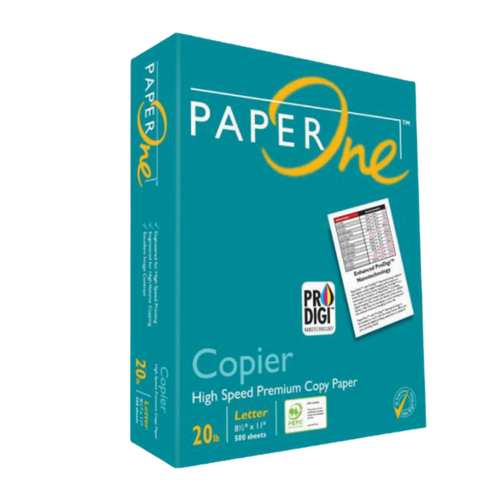 Paperone Copy Paper - Letter size, 95 brightness, 8.5" x 11",500 Sheets ...
