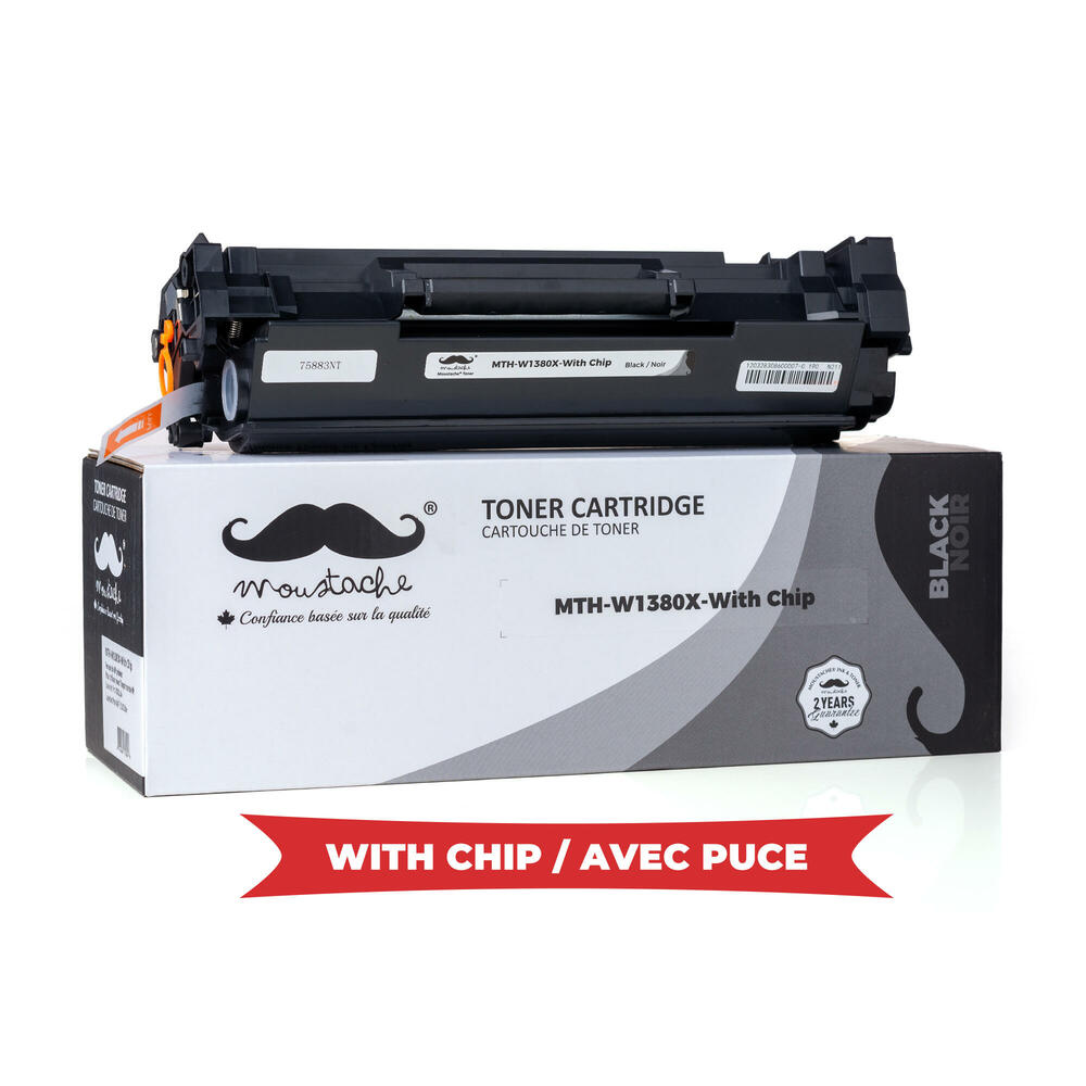 HP 138X (W1380X) High Yield Black Compatible Toner Cartridge