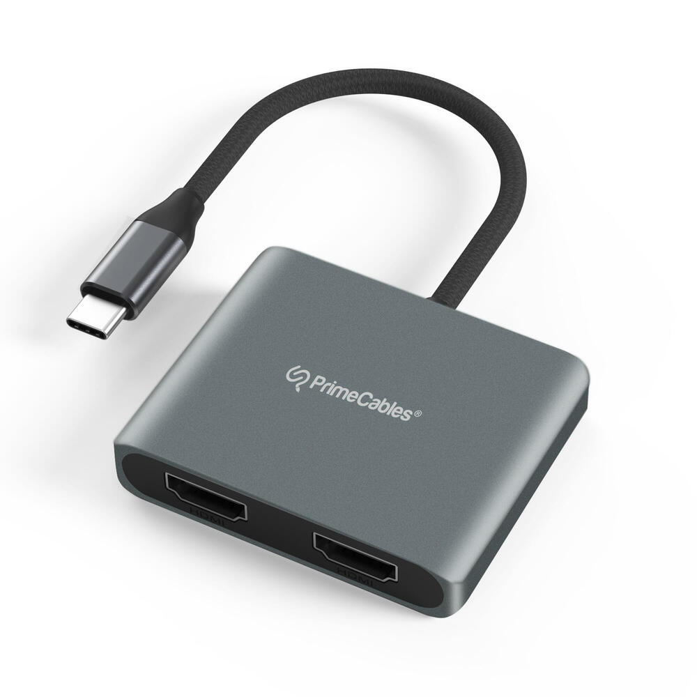 USB-C Adapter to Dual HDMI Adapter 4K 60Hz for Mirror, Extending ...