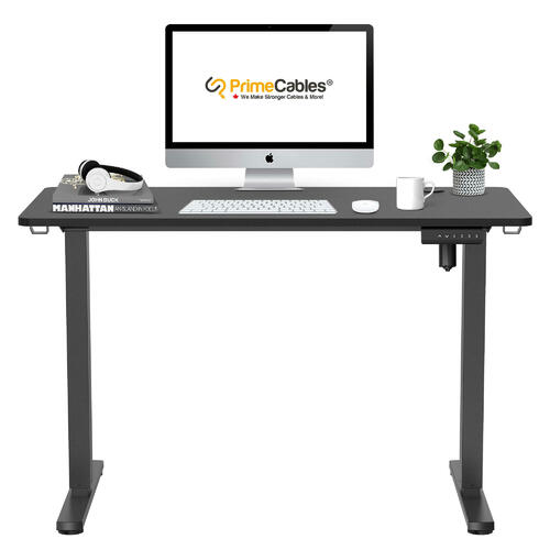 Height Adjustable Electric Desk with Memory Control - PrimeCables