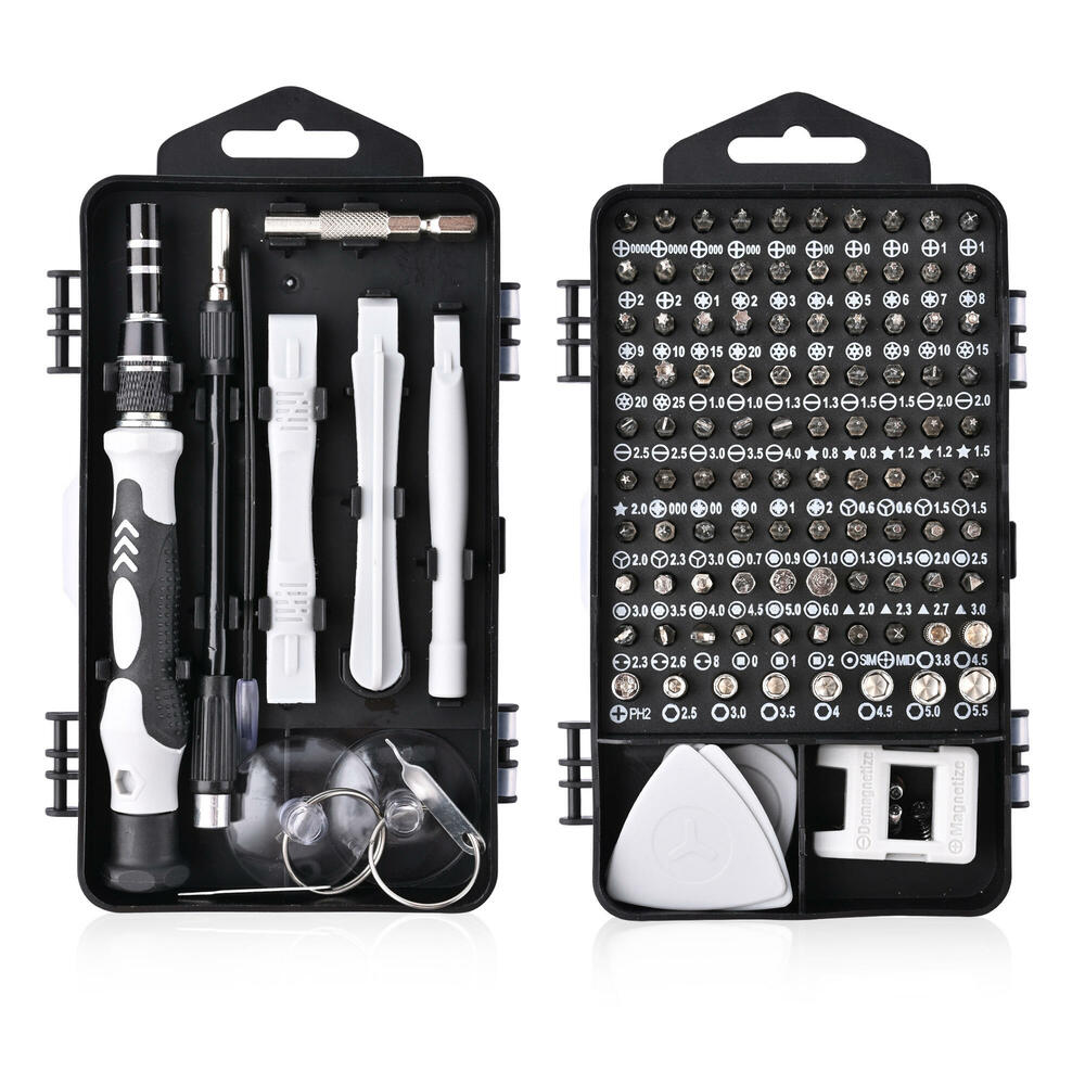 120 in 1 Precision Screwdriver Set, Magnetic Repair Tool Kit for ...