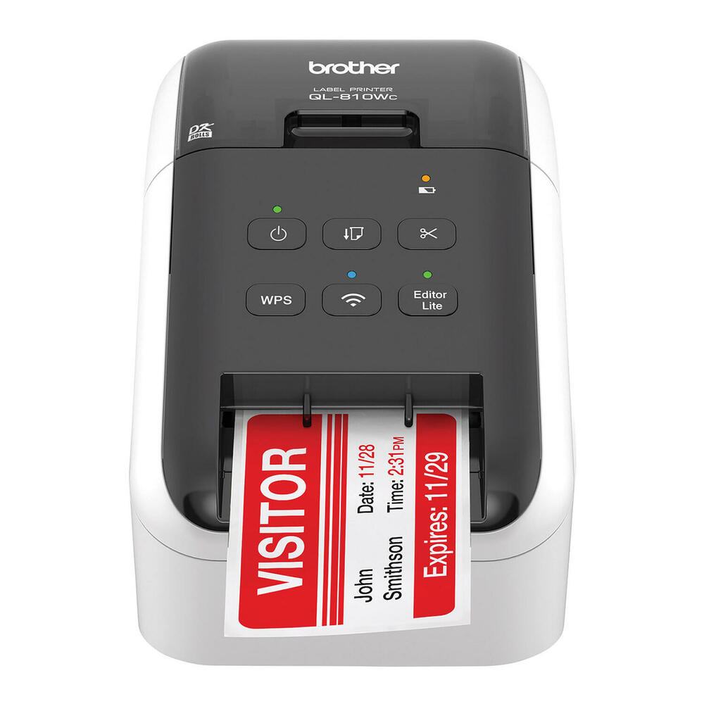 Brother QL-810WC Ultra-fast Label Printer with Wireless Networking