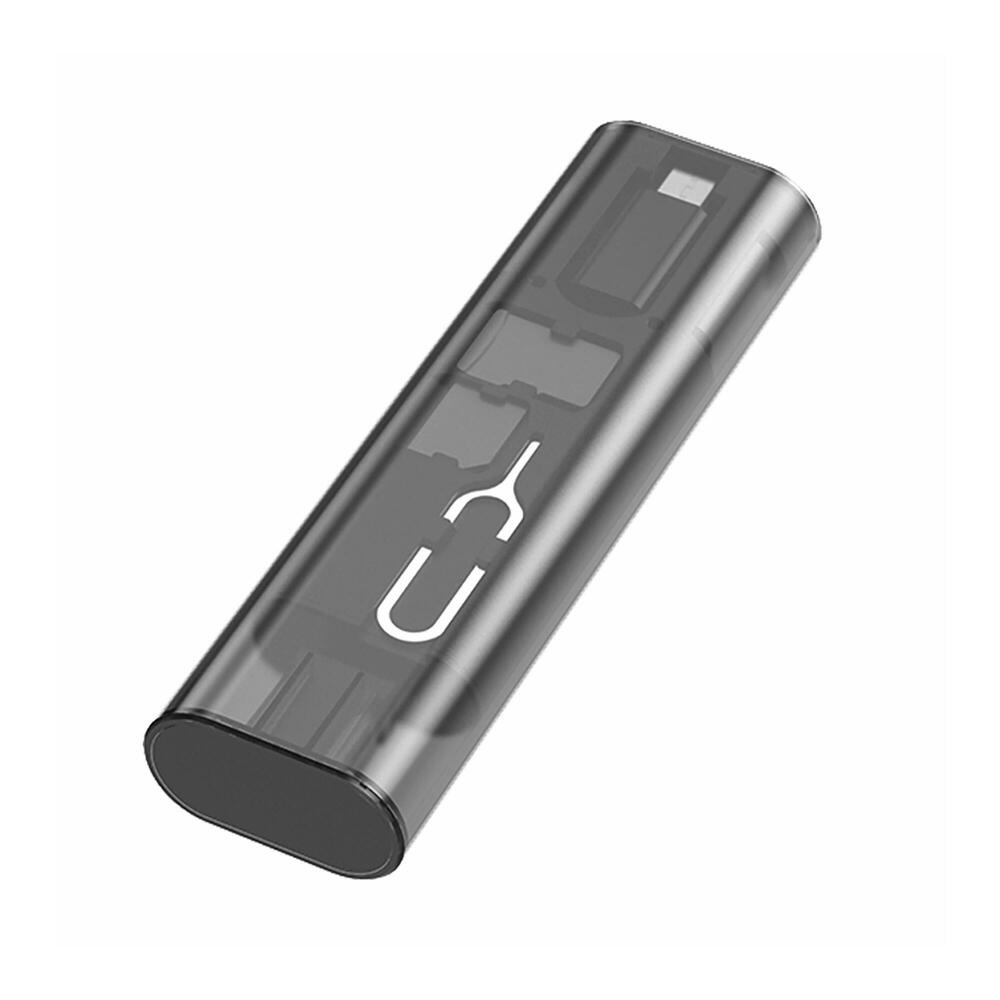 Multi USB Charging Adapter Cable Conversion Storage Box for Travel ...