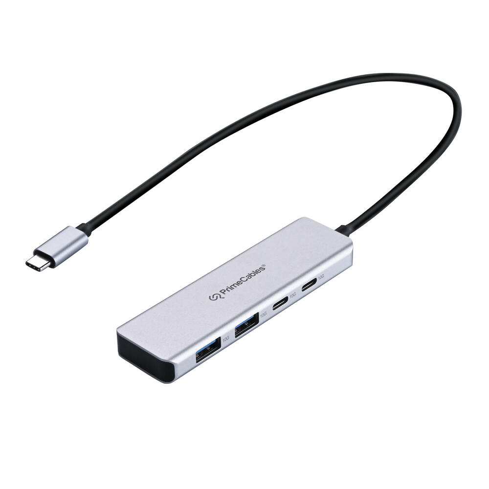 USB-C Hub 10Gbps 2 x USB-A+2 x USB-C USB3.2 Gen2, Fast Data ...