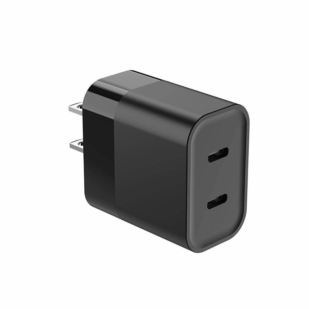 20W USB C Wall Charger, Dual Port PD 3.0 Type C Quick Charging Block ...