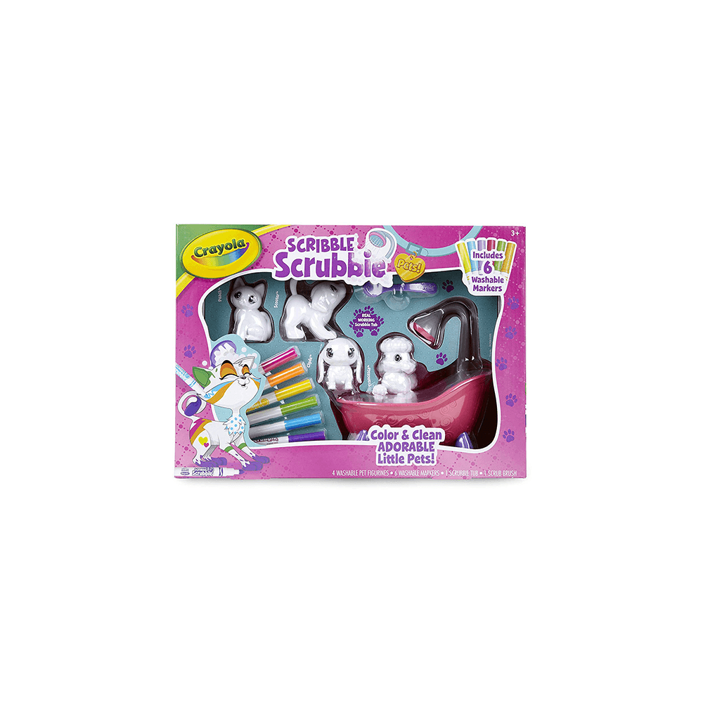 Crayola ® Scribble Scrubbie Pets Scrub Tub Play Set