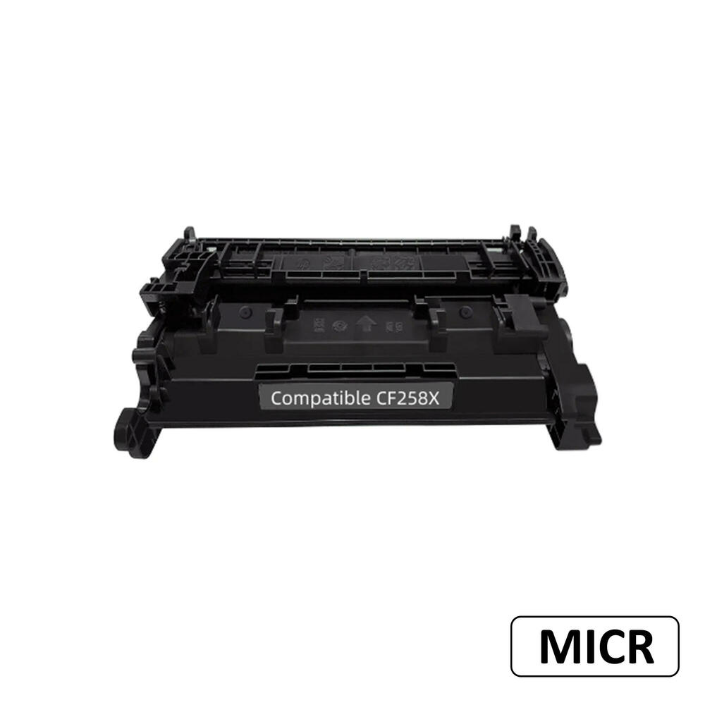 Compatible HP 58X CF258X MICR cartouche de toner noire haute capacité