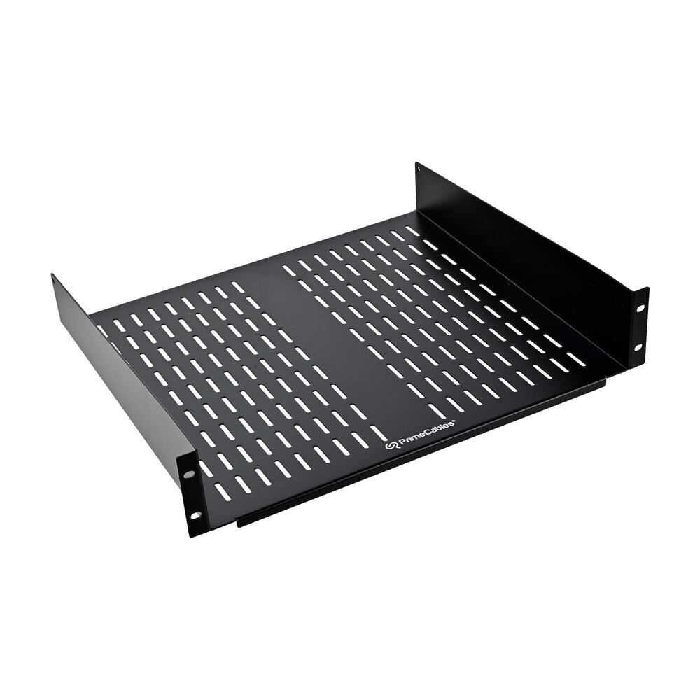 Universal Vented 2U Server Rack Shelf for 19" Network Equipment Rack ...