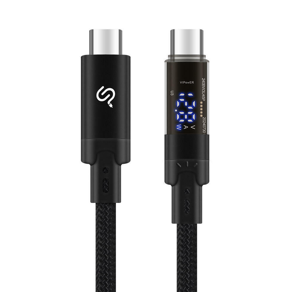 3ft USB4 USB-C to USB-C Cable - 240W, 40Gbps, 8K