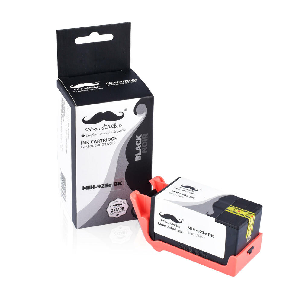 HP 923e Black Compatible Ink – High Yield by Moustache